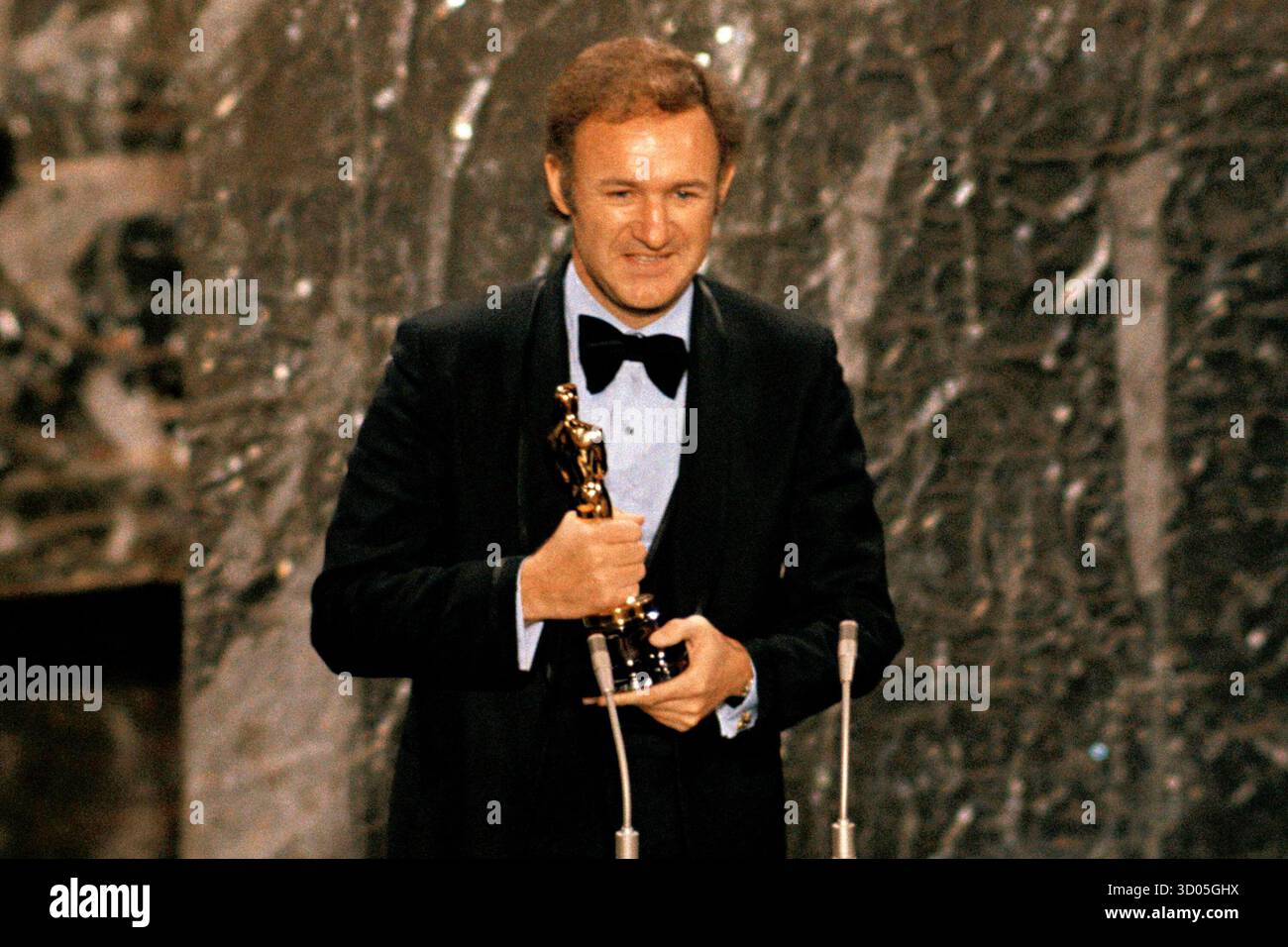 FILE - Gene Hackman accepts his Oscar for best actor at the 44th ...