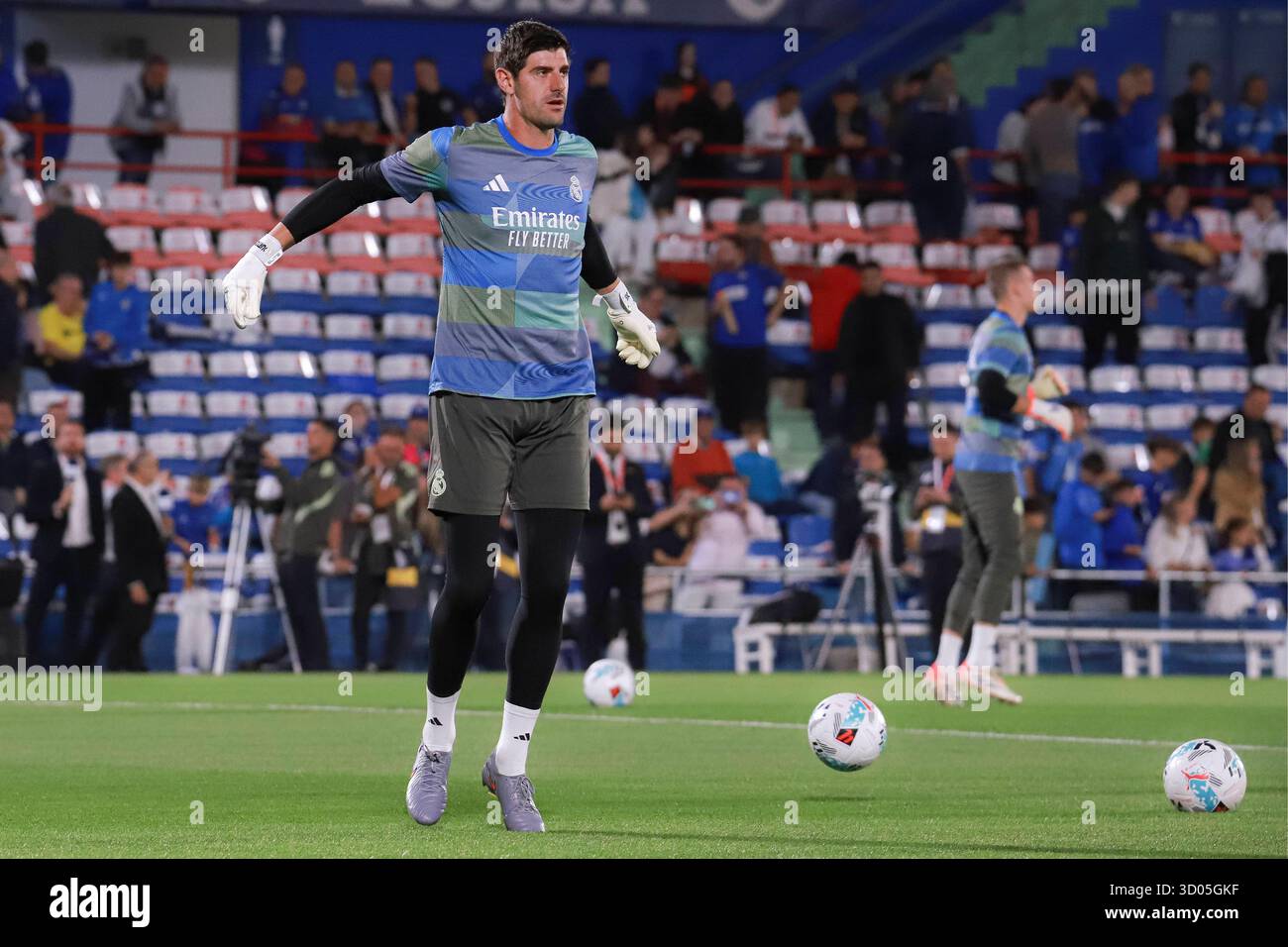 Spanish La Liga EA Sports soccer match Getafe vs Real Madrid at ...