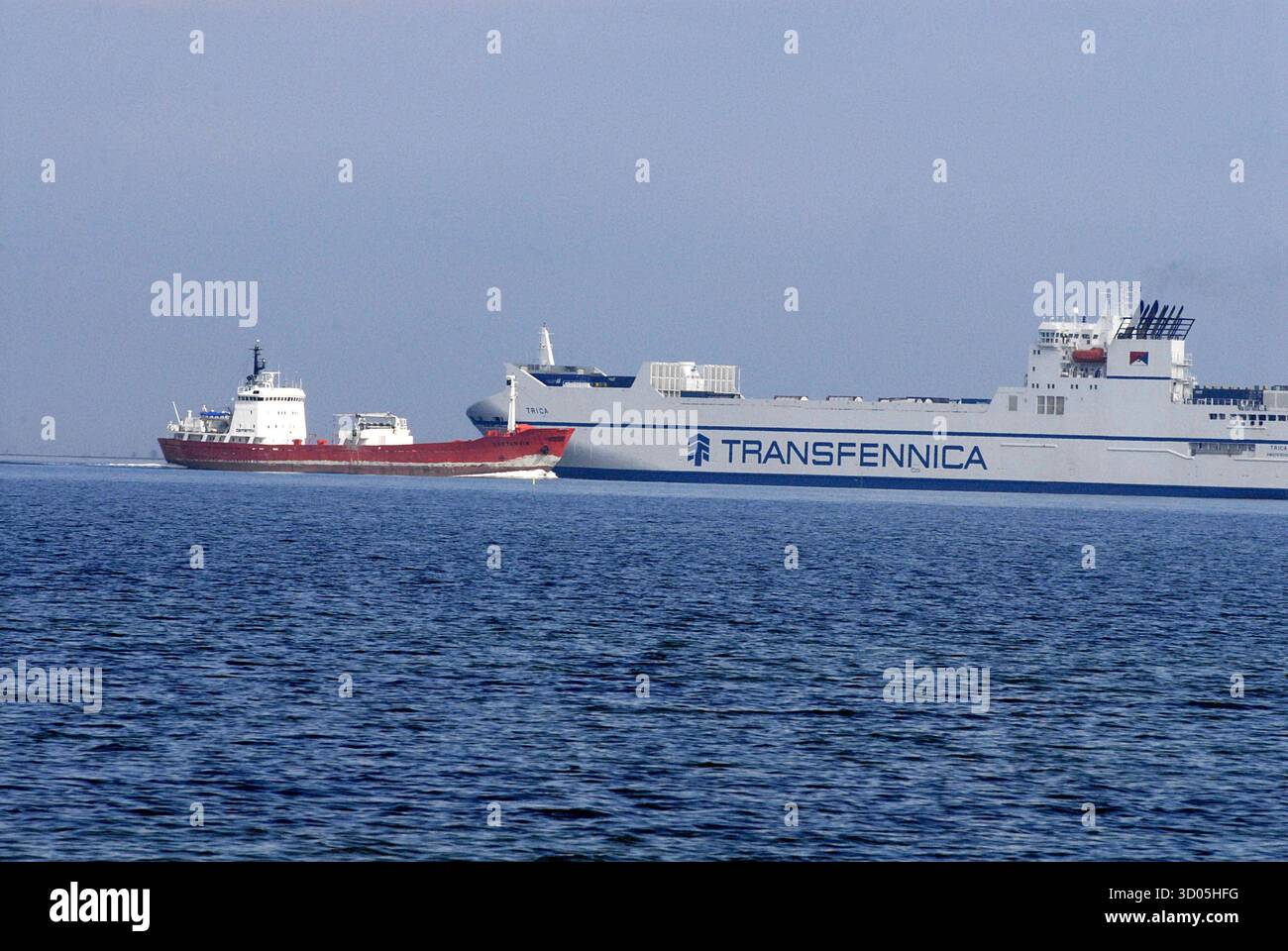 DRAGOER/DRAGØR DANMARK /DENMARK. Transfennica cargo ship sailing ...