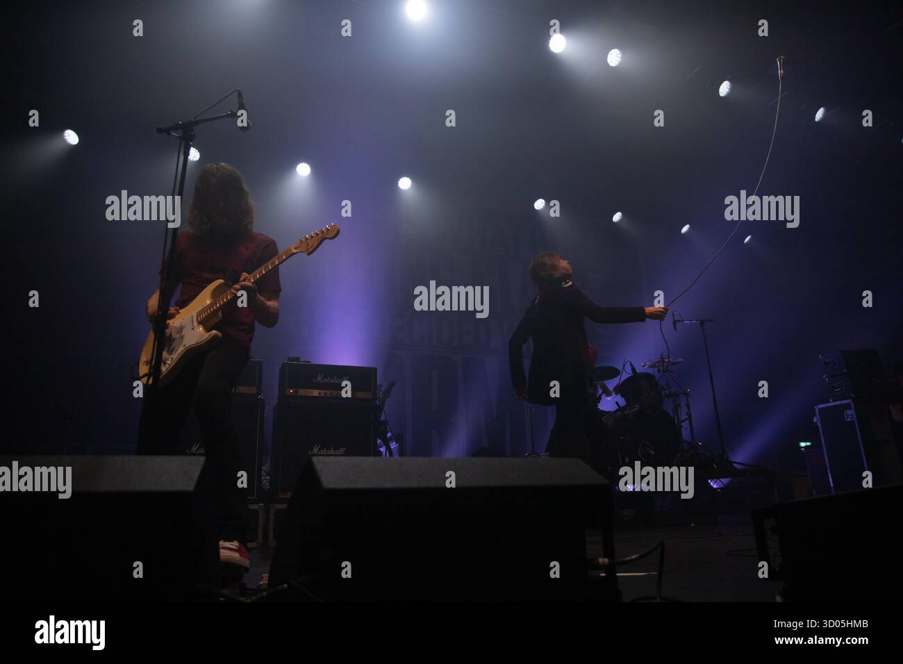 Refused perform live at the o2 victoria warehouse manchester uk, 2nd ...