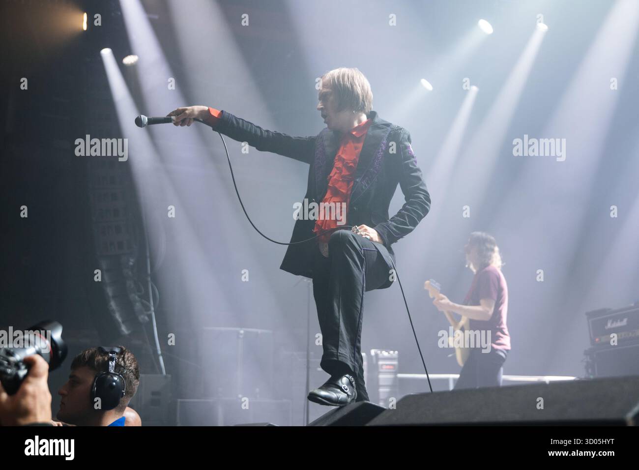 Refused perform live at the o2 victoria warehouse manchester uk, 2nd ...