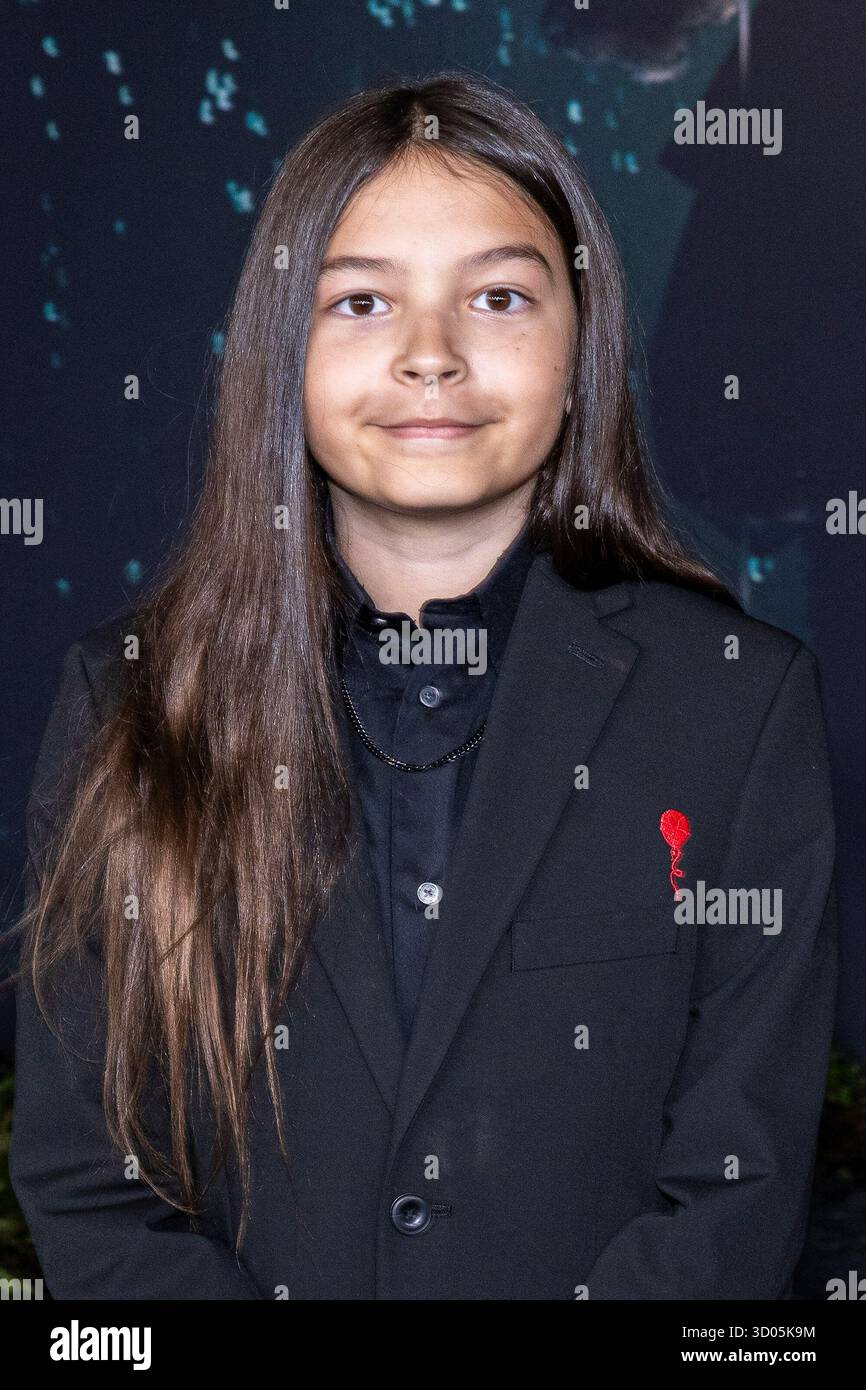 20 October 2025 - Burbank, California - Tres Garcia. “IT: Welcome to ...