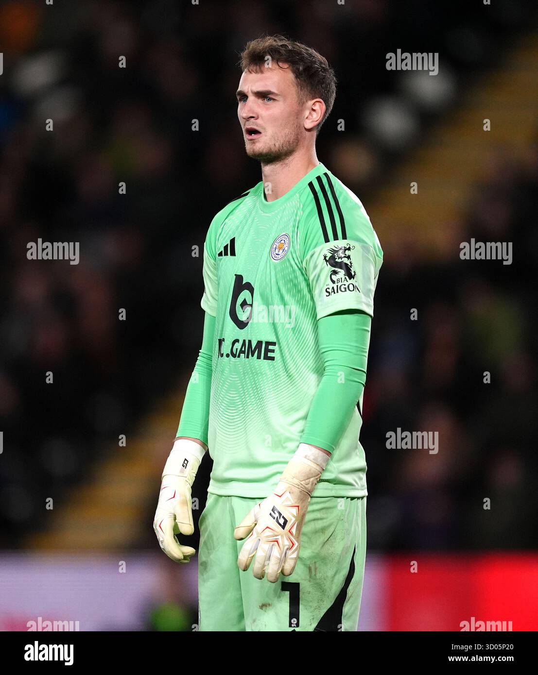 Leicester City goalkeeper Jakub Stolarczyk during the Sky Bet ...