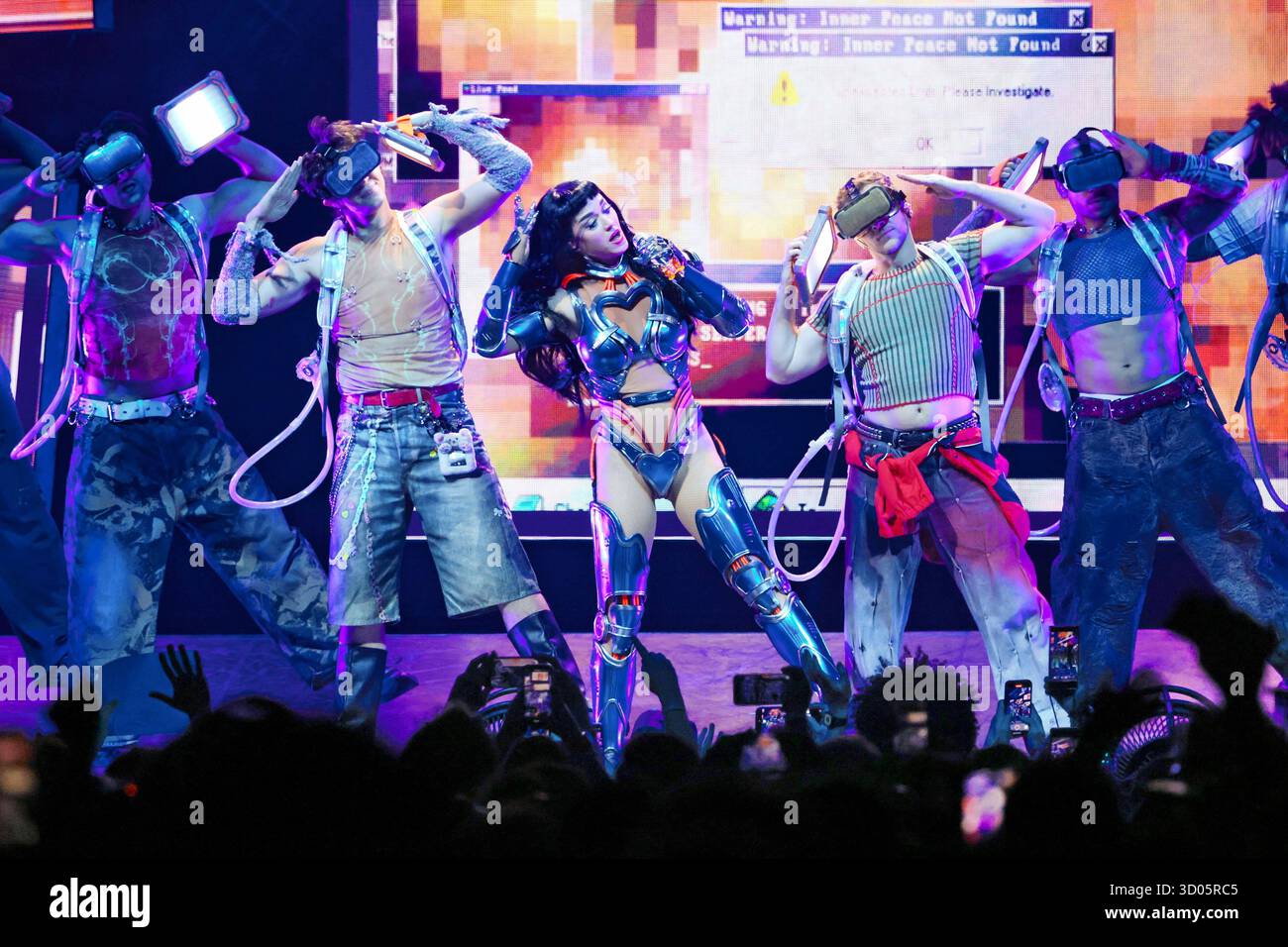 Katy Perry, Saengerin, im Konzert live in der Uber Arena, Berlin, Musik ...