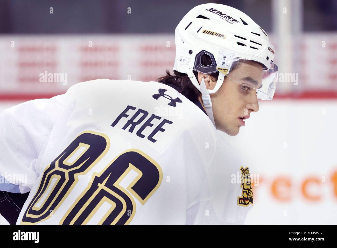 Profile photo on Portland Winterhawks C Nathan Free during WHL (Western ...