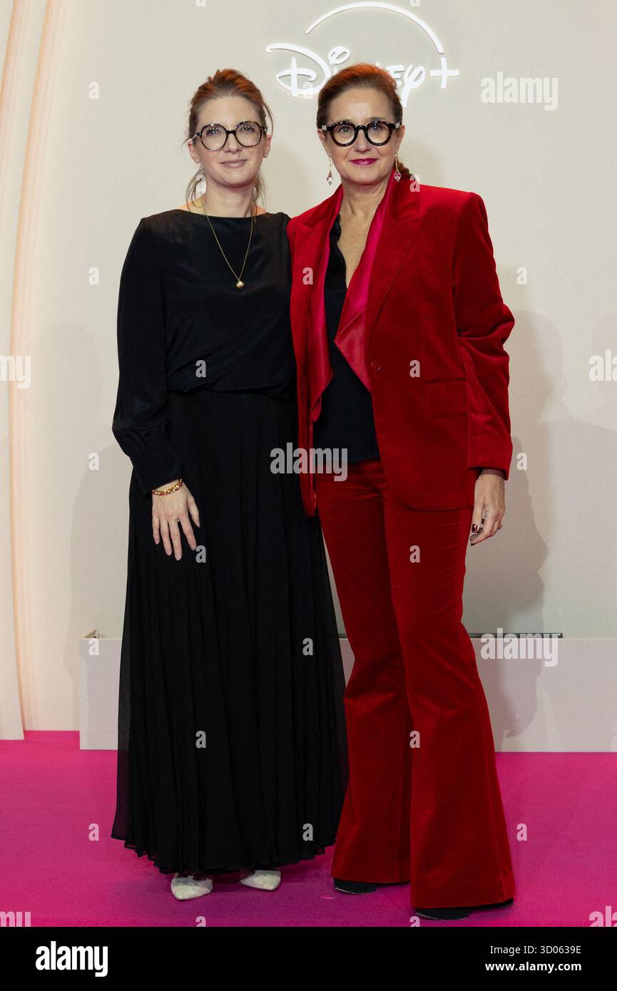 Paris, France. 21st Oct, 2025. Aurore Bergé and Hélène Etzi attends the ...