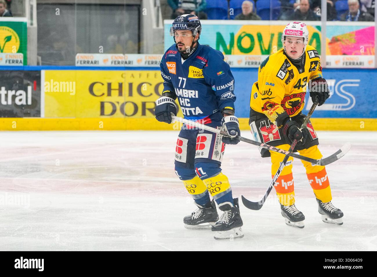 21/10/2025, Ambri, Gottardo Arena, NL: HC Ambri-Piotta - SC Bern, #77 ...