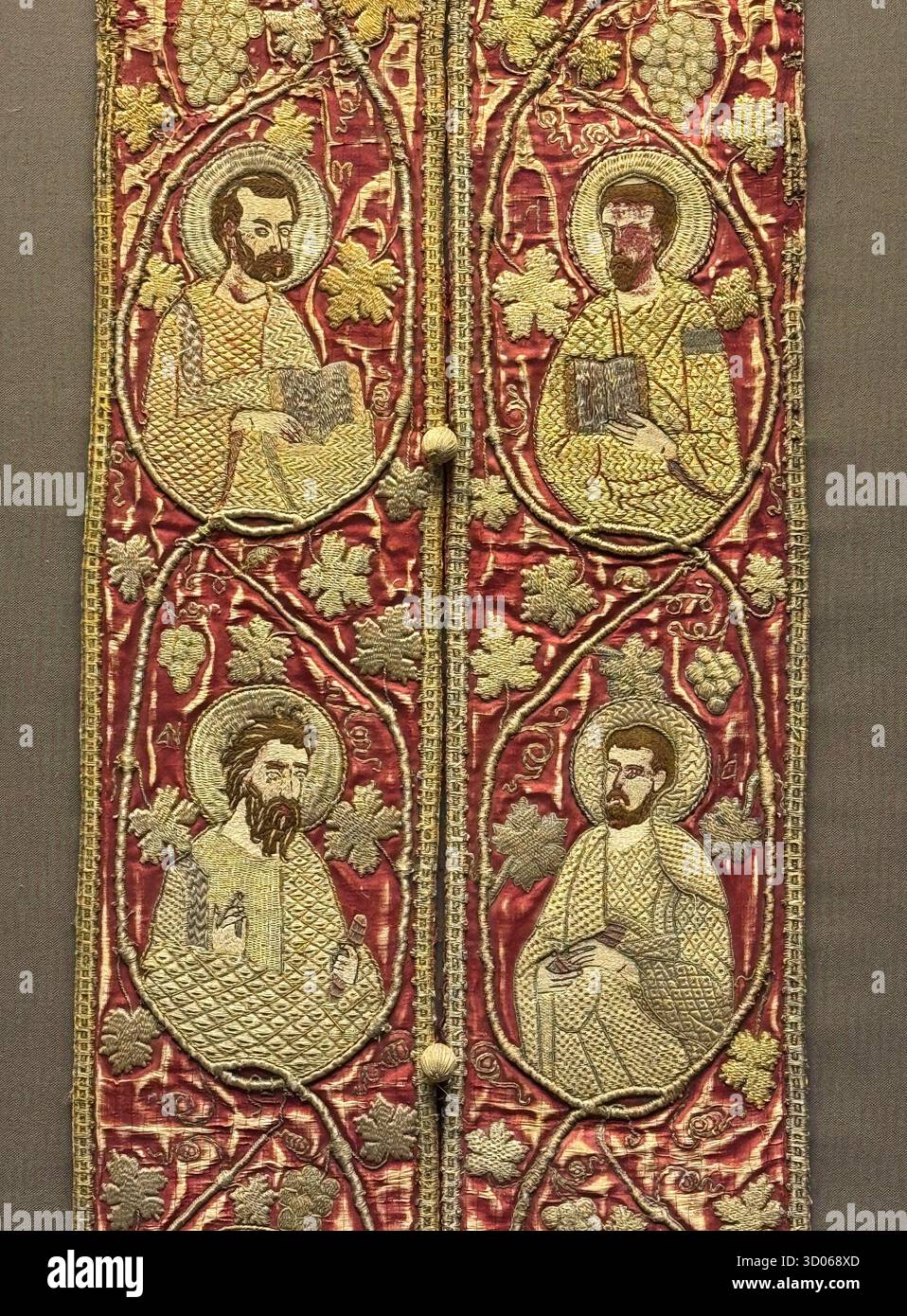 Catholic vestments at the 16th century Greek Orthodox Arkadi Monastery ...