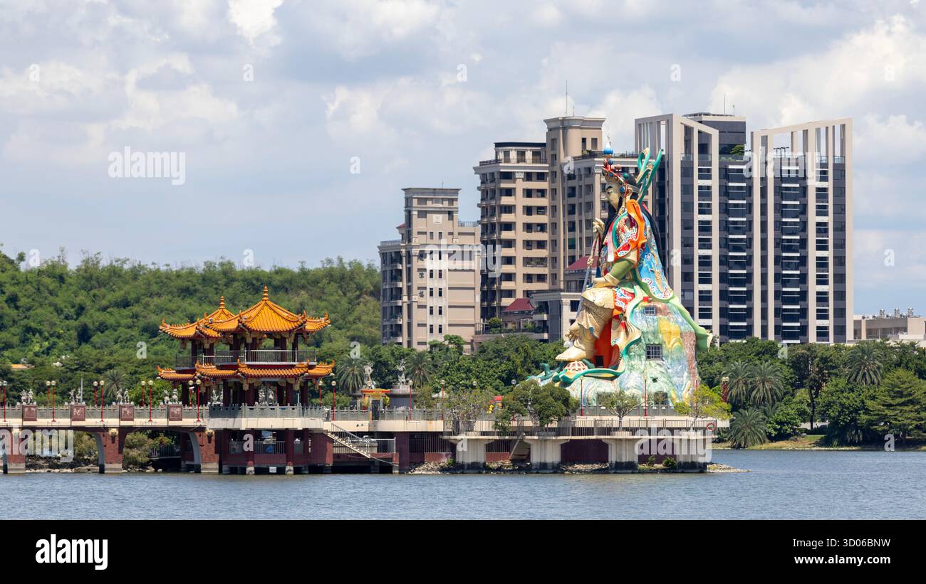 Kaohsiung, Taiwan September 9 2025: Pei Chi Pavilion honors the taoist ...