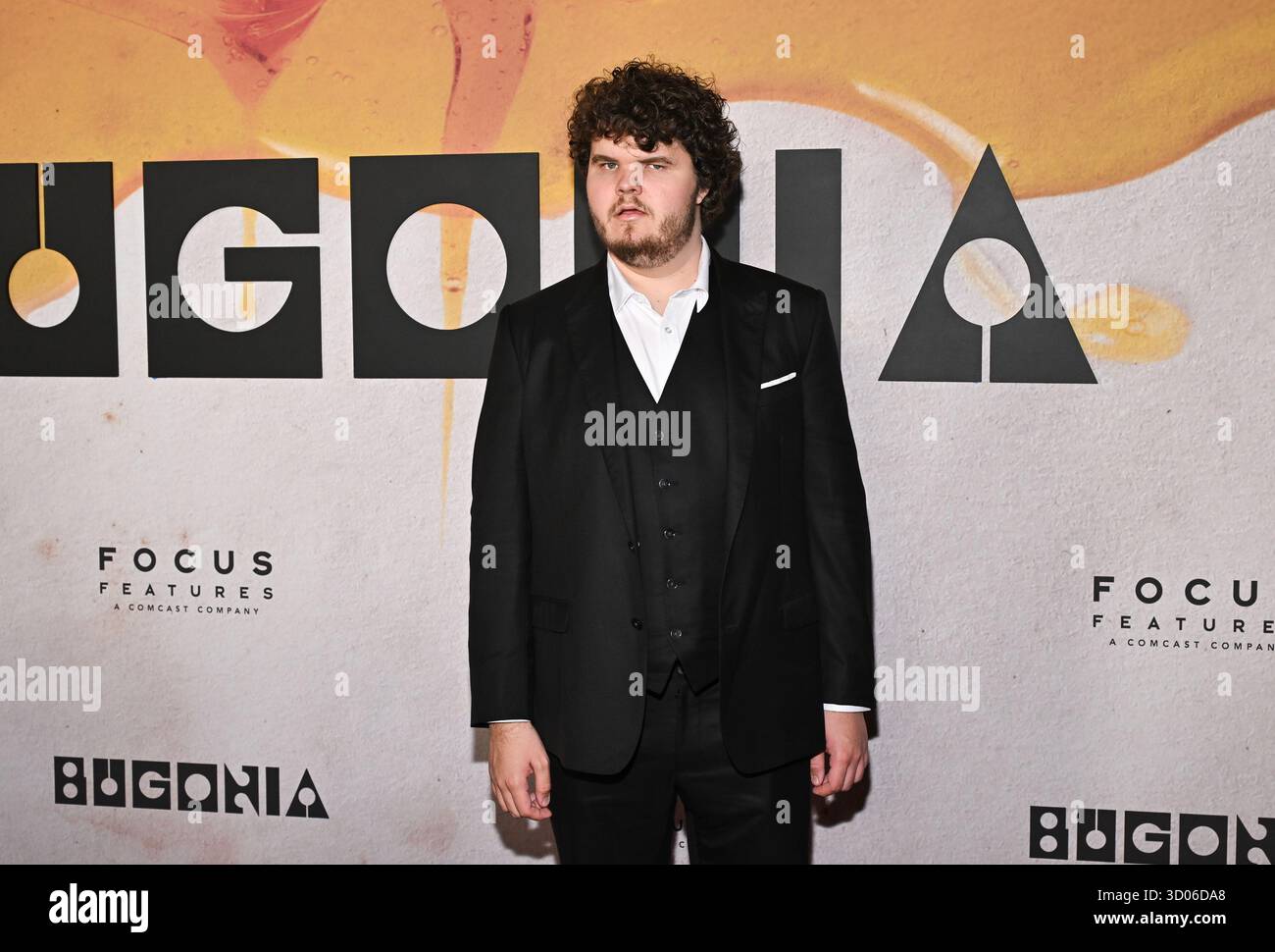 Aidan Delbis attends the premiere of "Bugonia" at The Museum of Modern ...