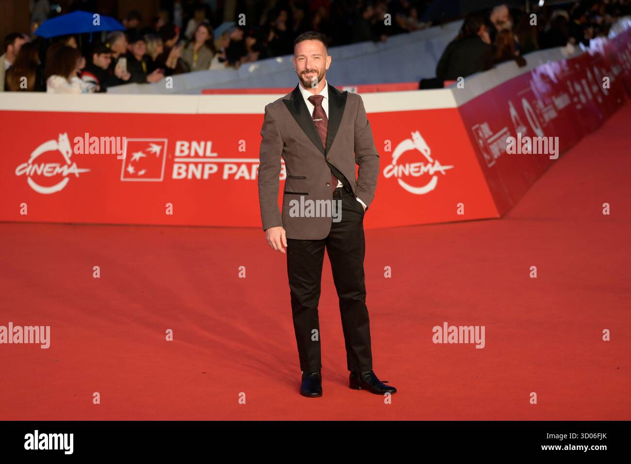 Rome, Italy. 21st Oct, 2025. Simone Borrelli attends the red carpet of ...