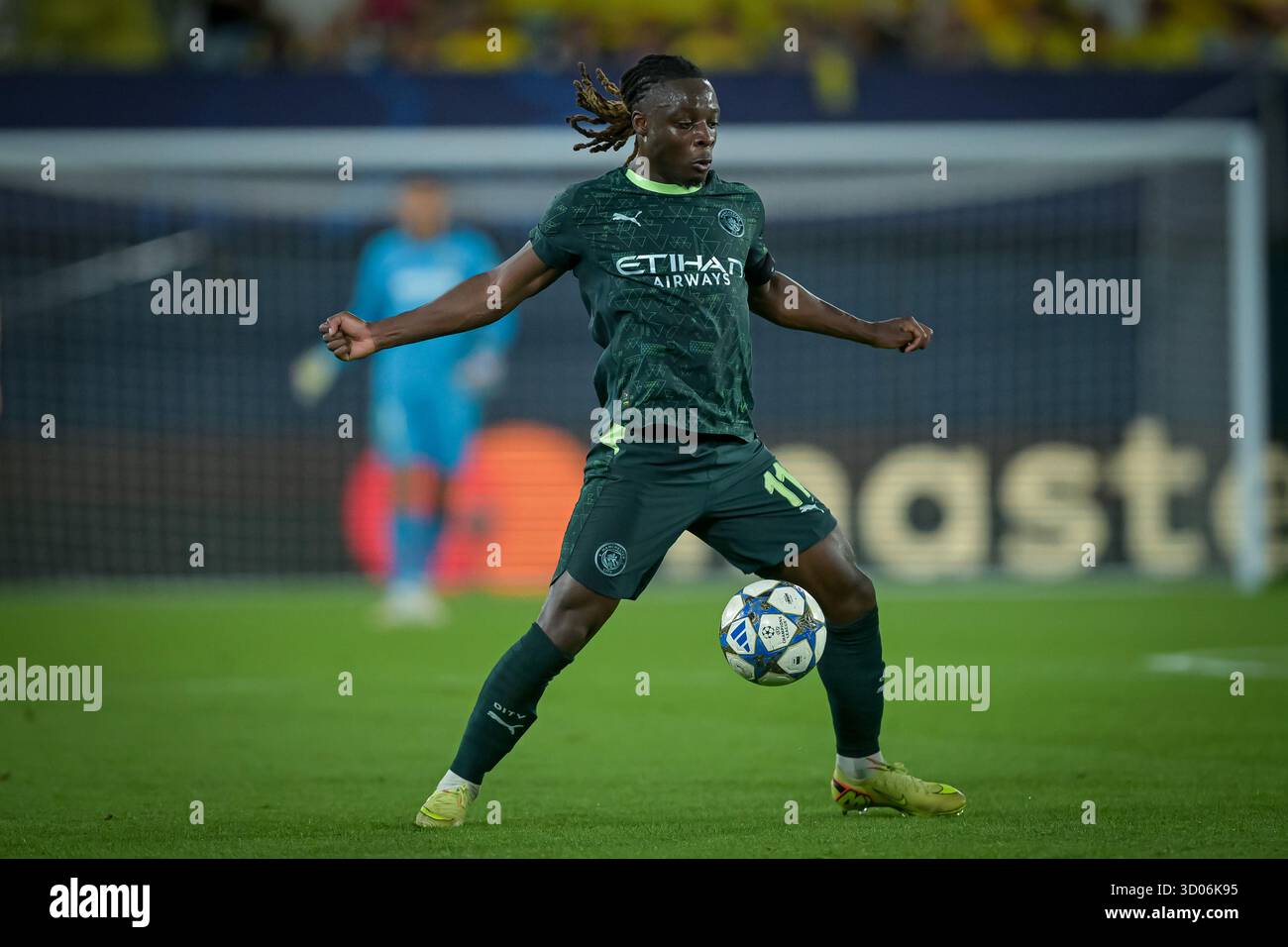 Jeremy Doku (Manchester City) in action during the UEFA Champions ...