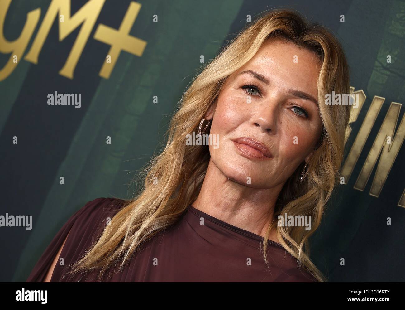 Culver City, USA. 21st Oct, 2025. Connie Nielsen arrives at ROBIN HOOD ...