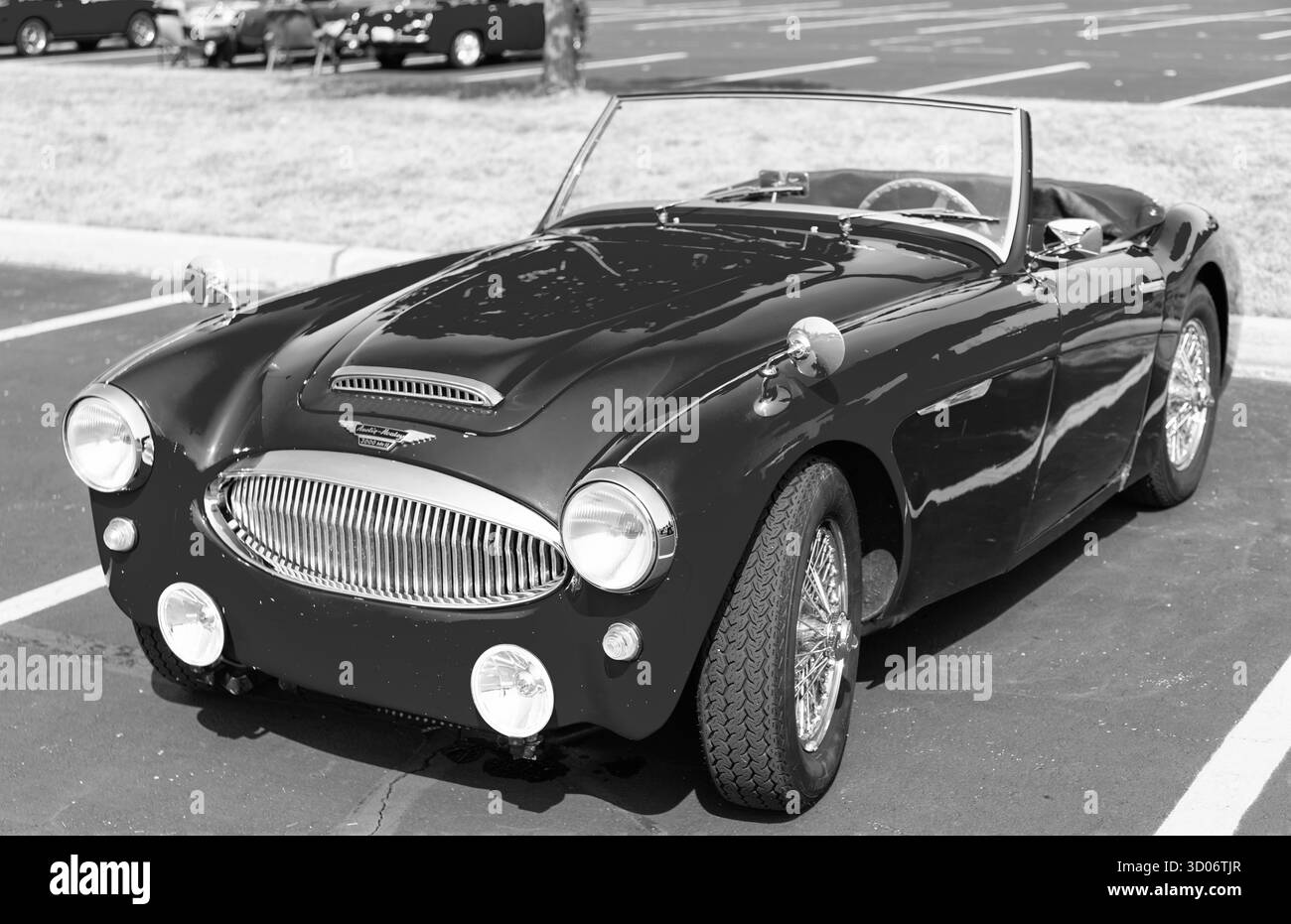 Austin cabriolet Black and White Stock Photos & Images - Alamy