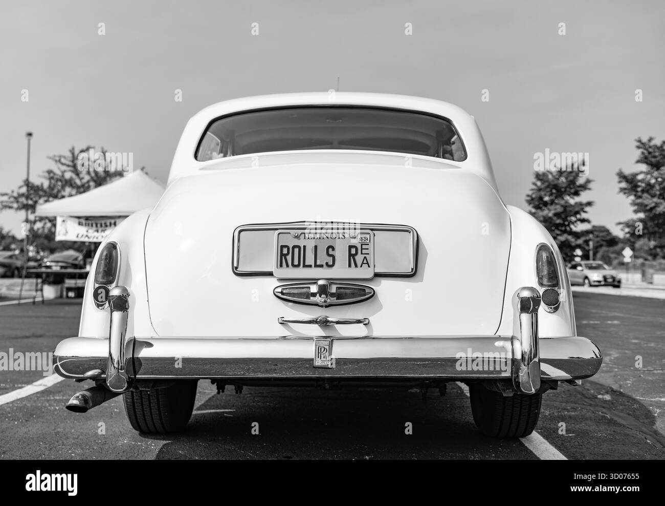 Chicago, Illinois, USA - September 08, 2024: 1962 Rolls-Royce Silver ...
