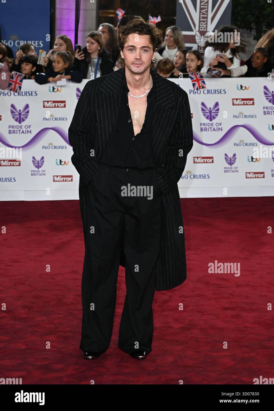 Henry Rowley attends Pride Of Britain Awards 2025 at Grosvenor House in ...