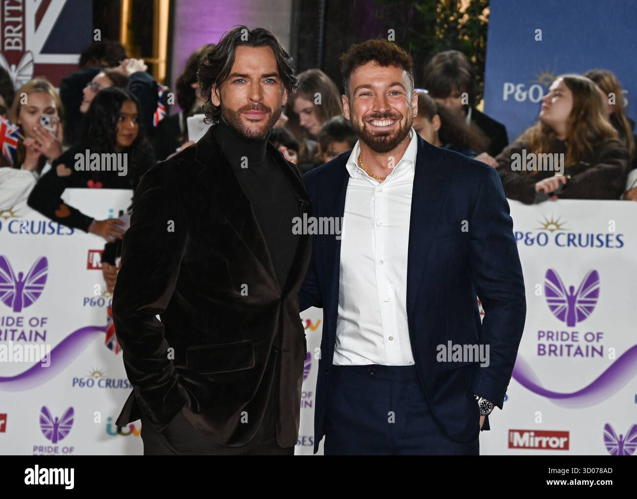 Pete Wicks and Sam Thompson attends Pride Of Britain Awards 2025 at ...