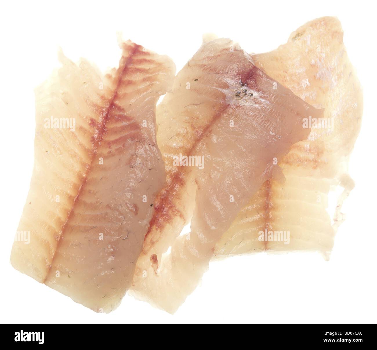 Raw fish isolated on white background Stock Photo - Alamy