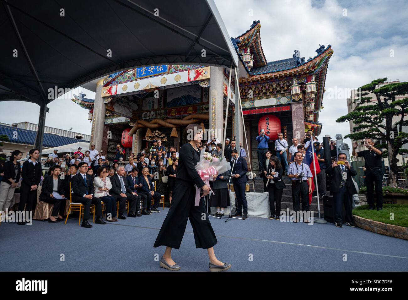 Kaohsiung City, Fengshan District, Taiwan. 22nd Oct, 2025. Akie Abe ...