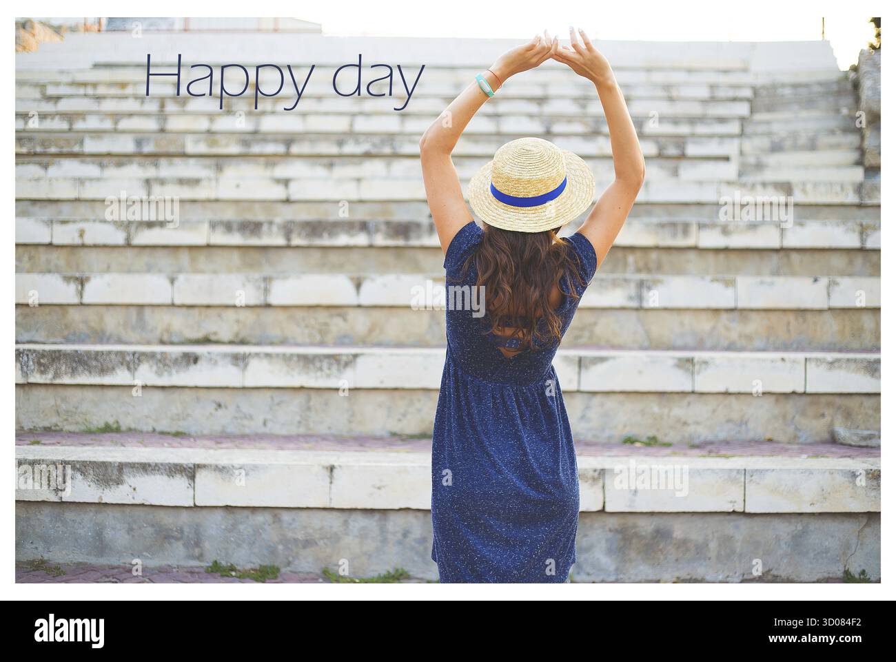 Beautiful woman on day Cut Out Stock Images & Pictures - Alamy