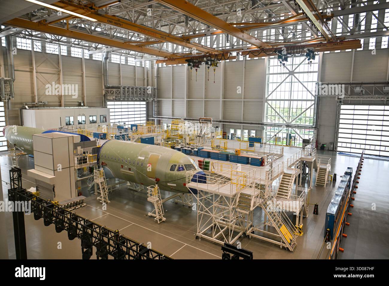 Tianjin, China. 22nd Oct, 2025. This photo shows Airbus' second Final ...