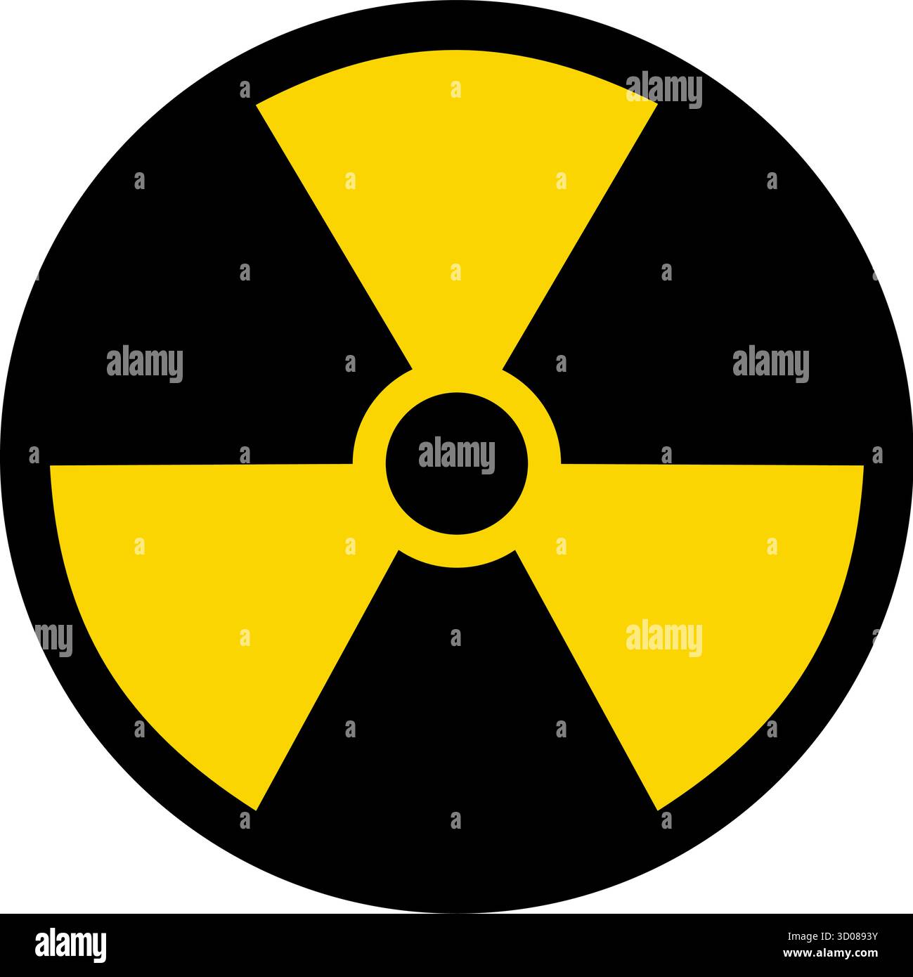Ionizing radiation trefoil symbol Stock Vector Images - Alamy