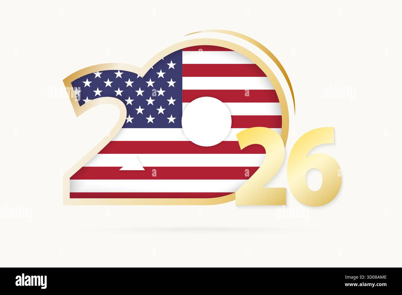 Happy new year usa 2026 Stock Vector Images - Alamy
