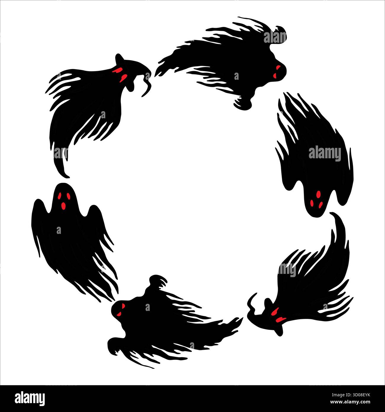 Cartoon horror theme Stock Vector Images - Alamy