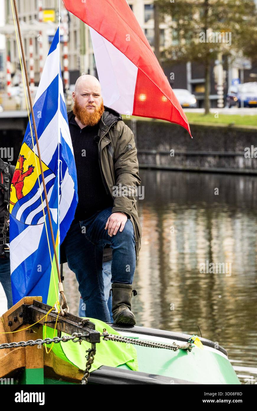 THE HAGUE - List leader Aant Jelle Soepboer of the Fryske Nasjonale ...