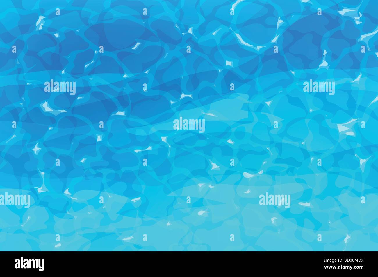 Top view clean water Stock Vector Images - Alamy