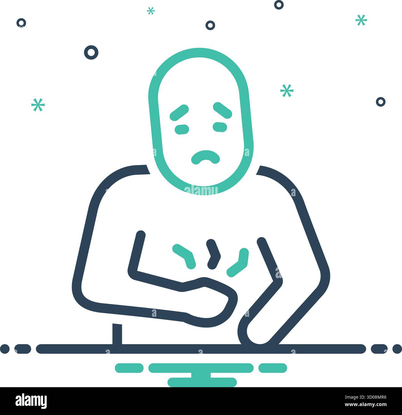 Aching vector vectors Cut Out Stock Images & Pictures - Alamy