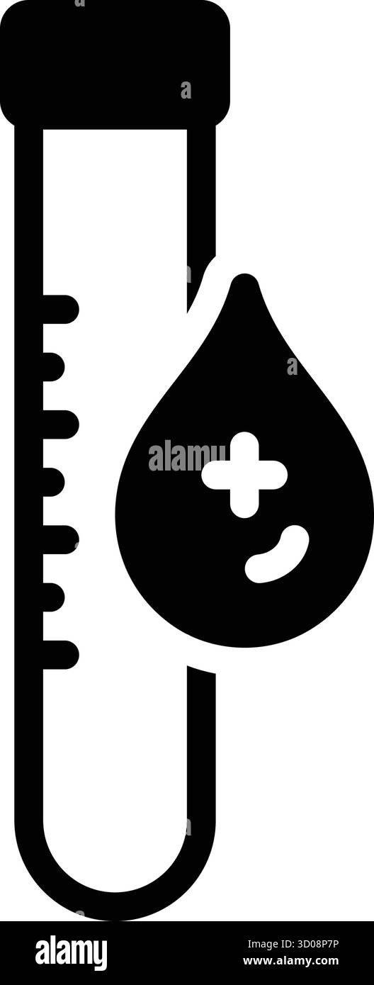 Icon for blood test, blood Stock Vector Image & Art - Alamy
