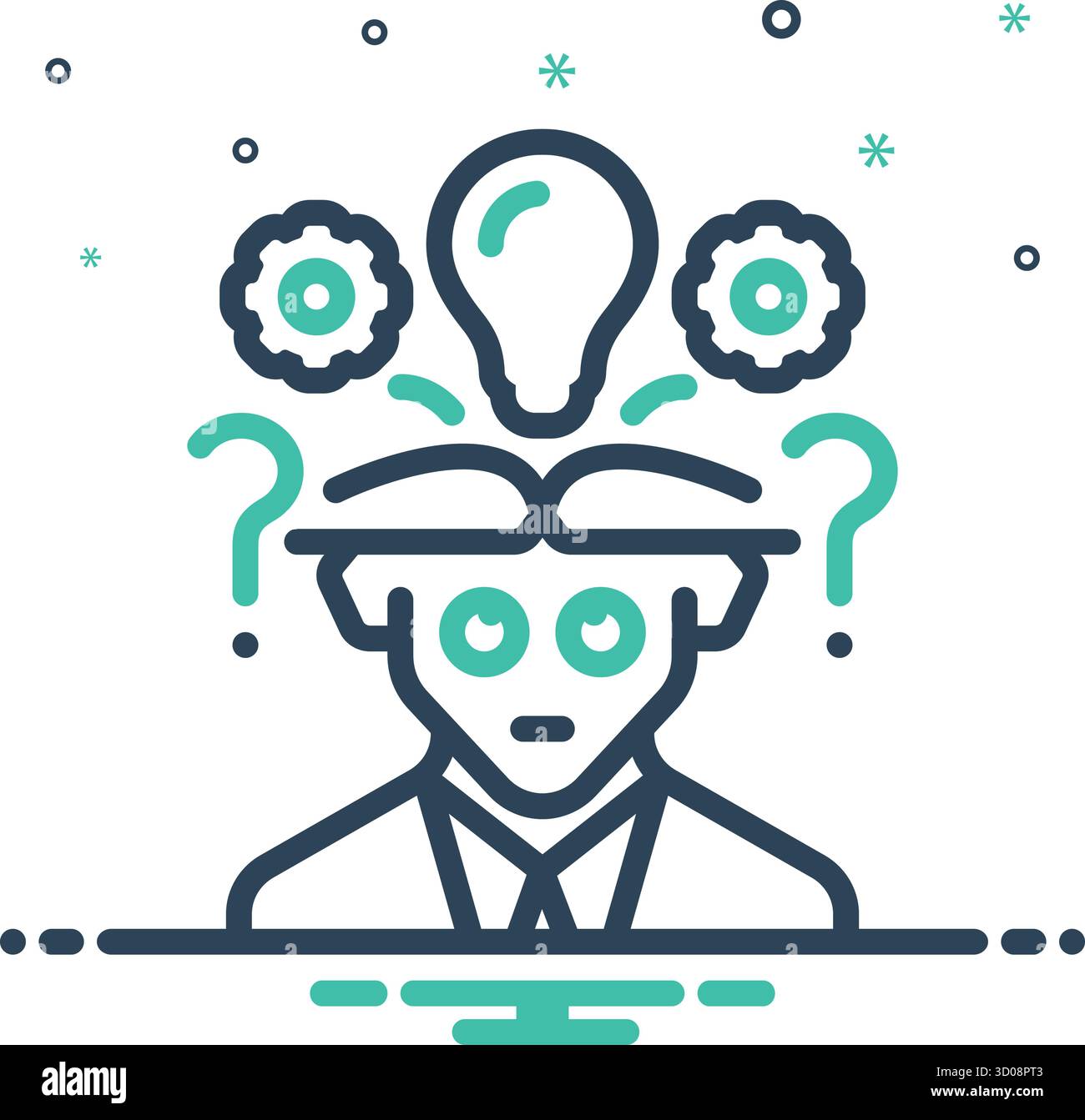 Icon critical thinking Cut Out Stock Images & Pictures - Alamy