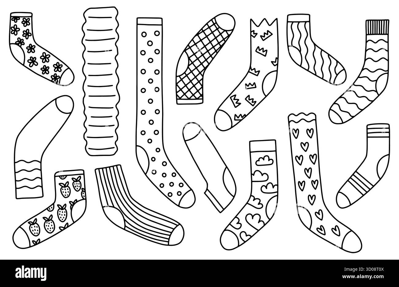 High knee socks Black and White Stock Photos & Images - Alamy