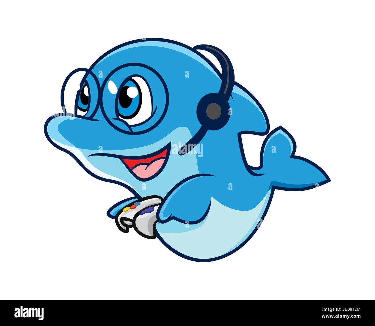 Playful gamer Stock Vector Images - Alamy