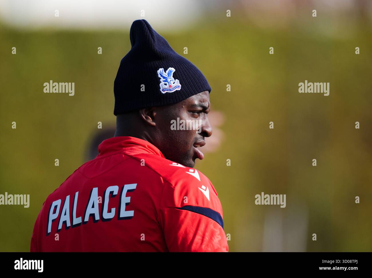 Crystal Palace's Jean-Philippe Mateta during a training session at ...