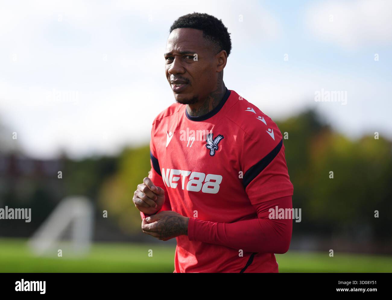 Crystal Palace's Nathaniel Clyne during a training session at Crystal ...