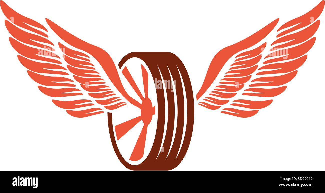 Tires icon logo design hi-res stock photography and images - Alamy