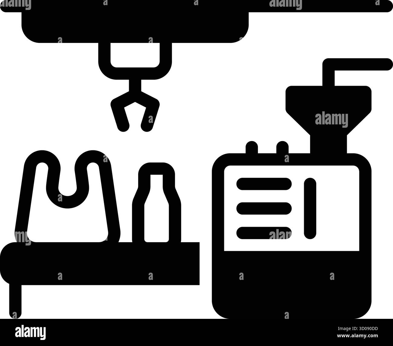 Plastics machine Cut Out Stock Images & Pictures - Alamy