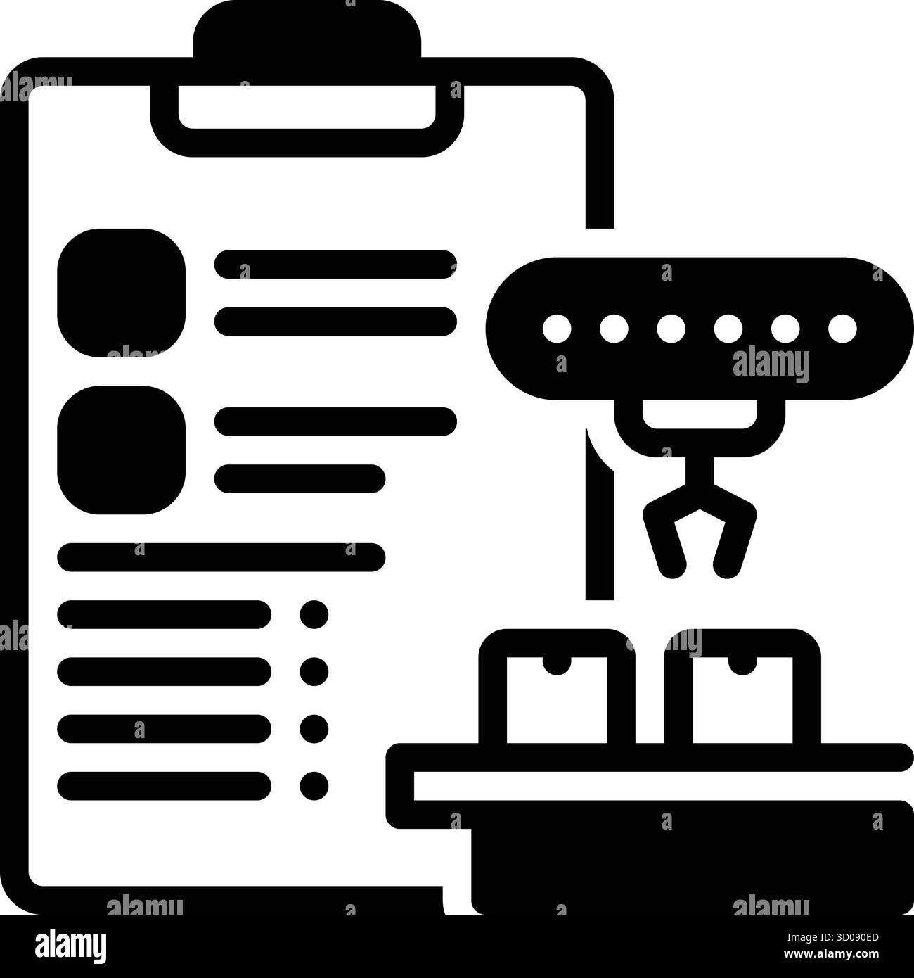 Production workflow Cut Out Stock Images & Pictures - Alamy