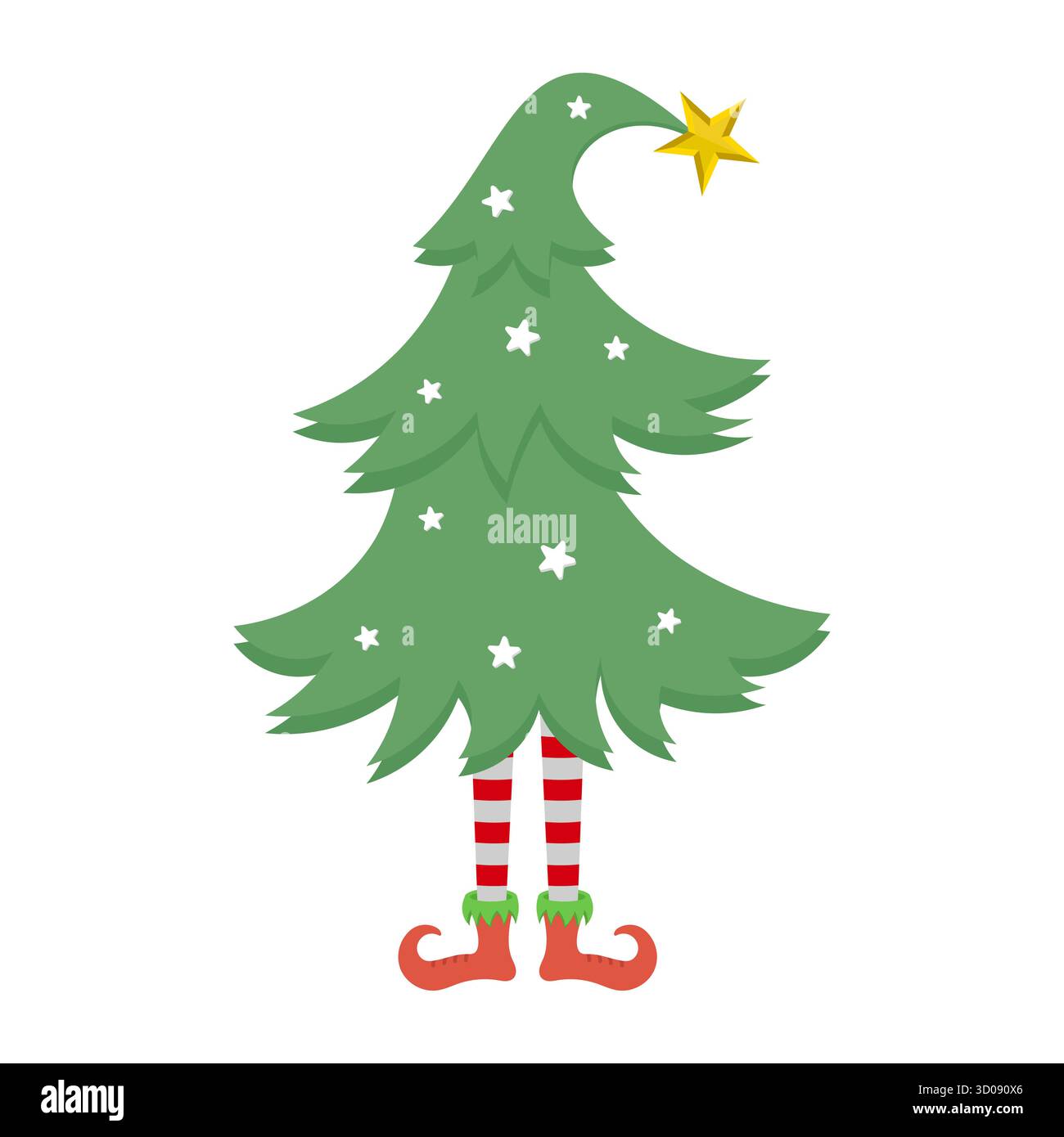 Perfect xmas tree Stock Vector Images - Alamy
