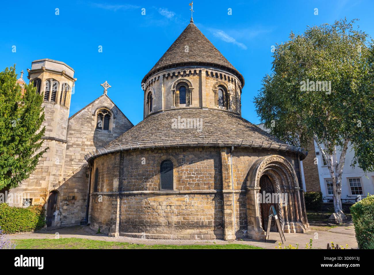 Holy Sepulchre Round Church in Cambridge. England Stock Photo - Alamy