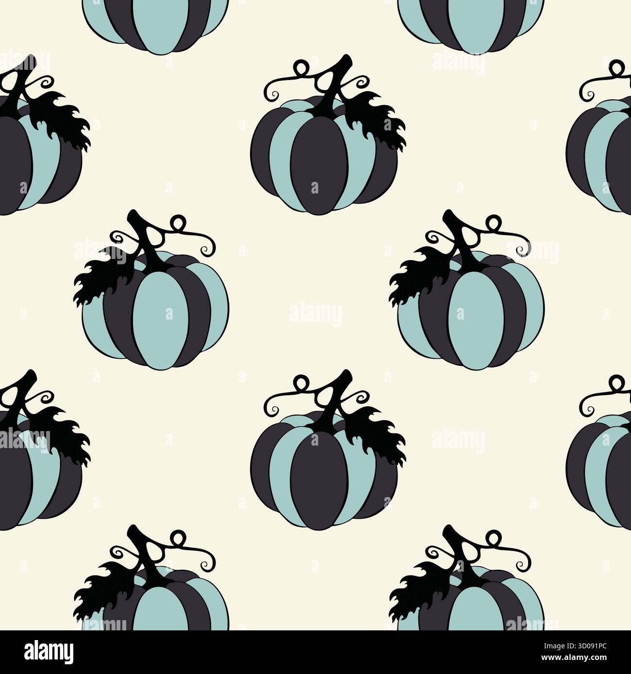 Blue gray pumpkins Stock Vector Images - Alamy