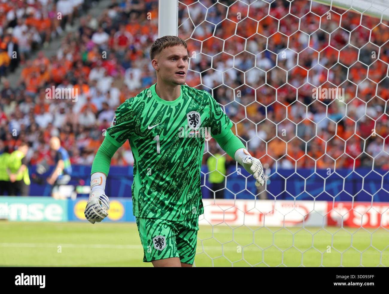 Berlin, Germany - June 25, 2024: Goalkeeper Bart Verbruggen of ...