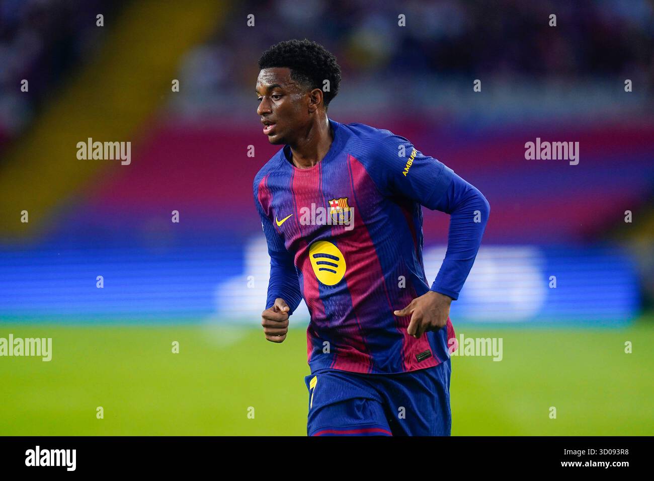 Alejandro Balde of FC Barcelona during the UEFA Champions League match ...