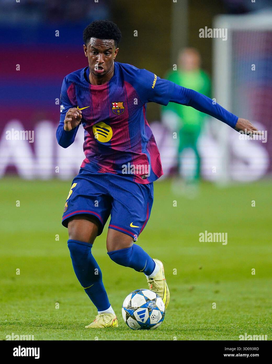 Alejandro Balde of FC Barcelona during the UEFA Champions League match ...