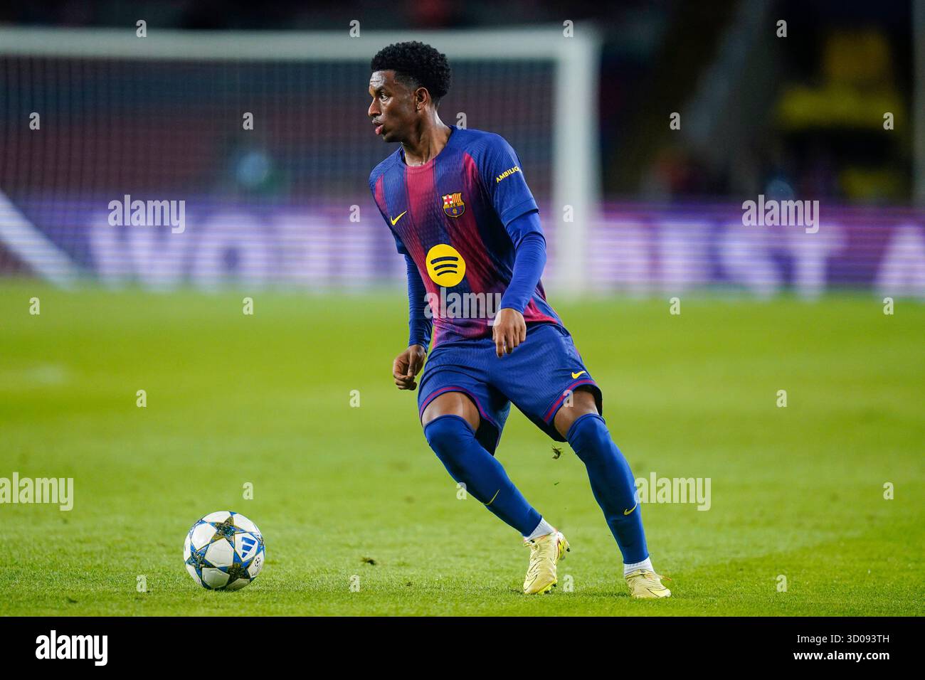 Alejandro Balde of FC Barcelona during the UEFA Champions League match ...