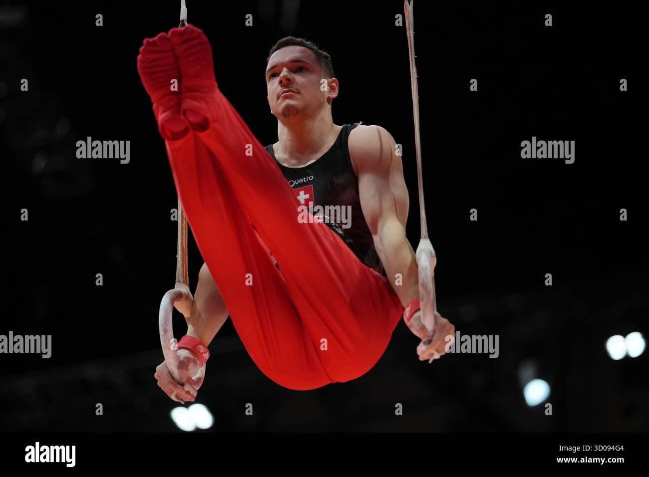 Noe Seifert of Switzerland competes in the Men's All-Around Final ...