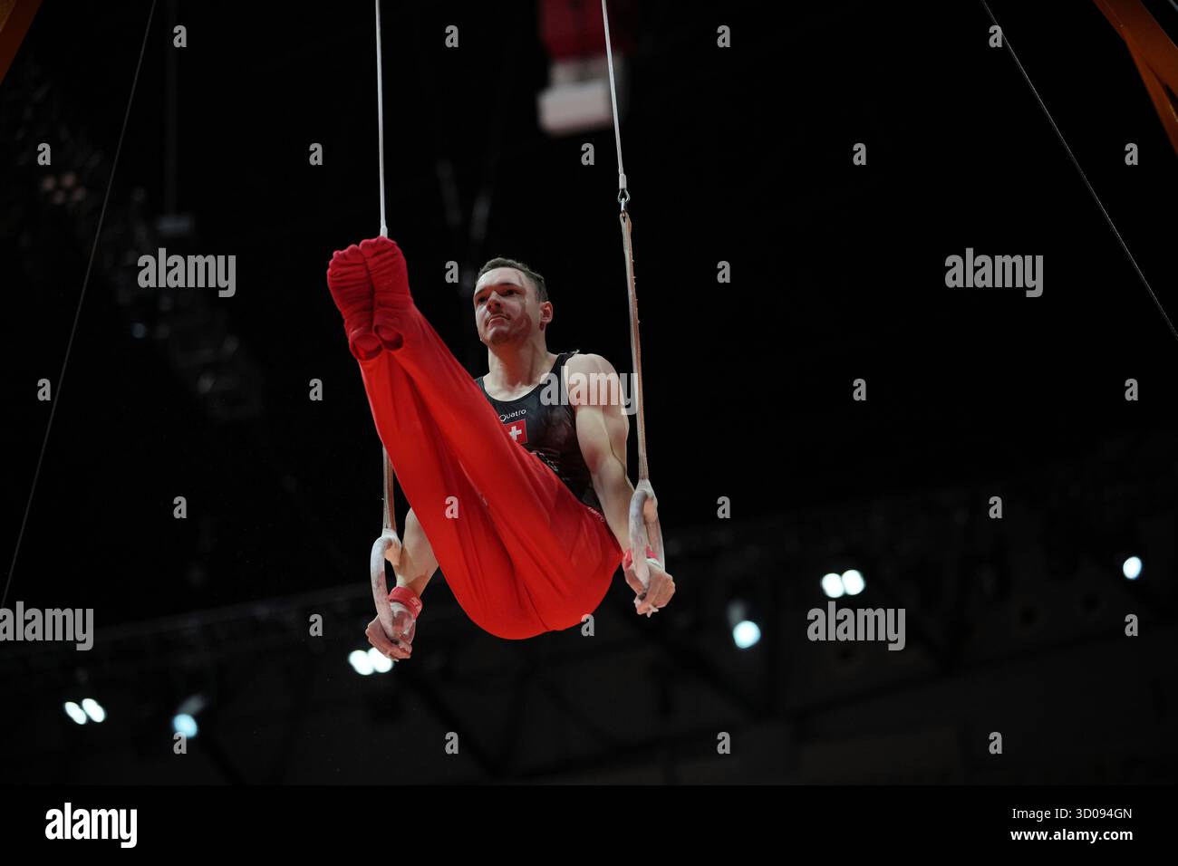 Noe Seifert of Switzerland competes in the Men's All-Around Final ...