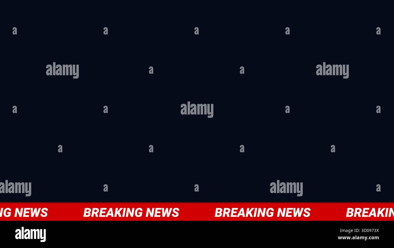Breaking news graphic hi-res stock photography and images - Alamy